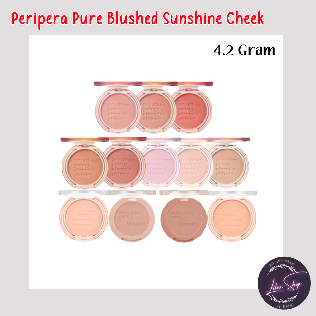 Jual PERIPERA PURE BLUSHED SUNSHINE CHEEK | Shopee Indonesia