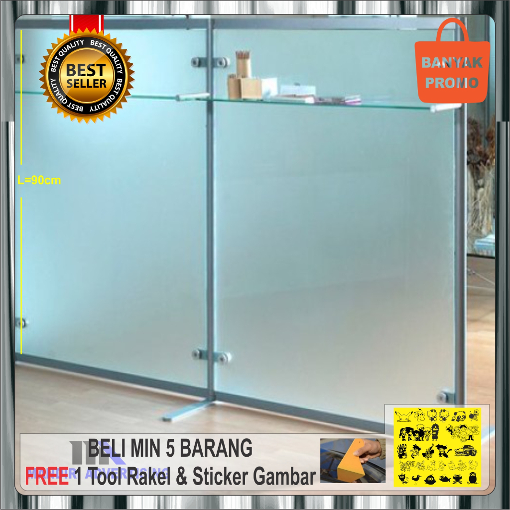 Jual Stiker kaca buram, kacafilm sandblast, stiker kaca jendela, stiker ...