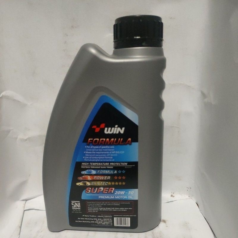 Jual oli win formula super sae 20w-50 1L | Shopee Indonesia