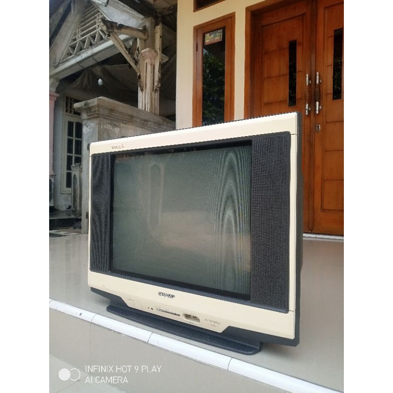 Jual TV SHARP PICOLLO SLIM 21 IN TV NORMAL TINGGAL PASANG SET BOX AZ | Shopee Indonesia