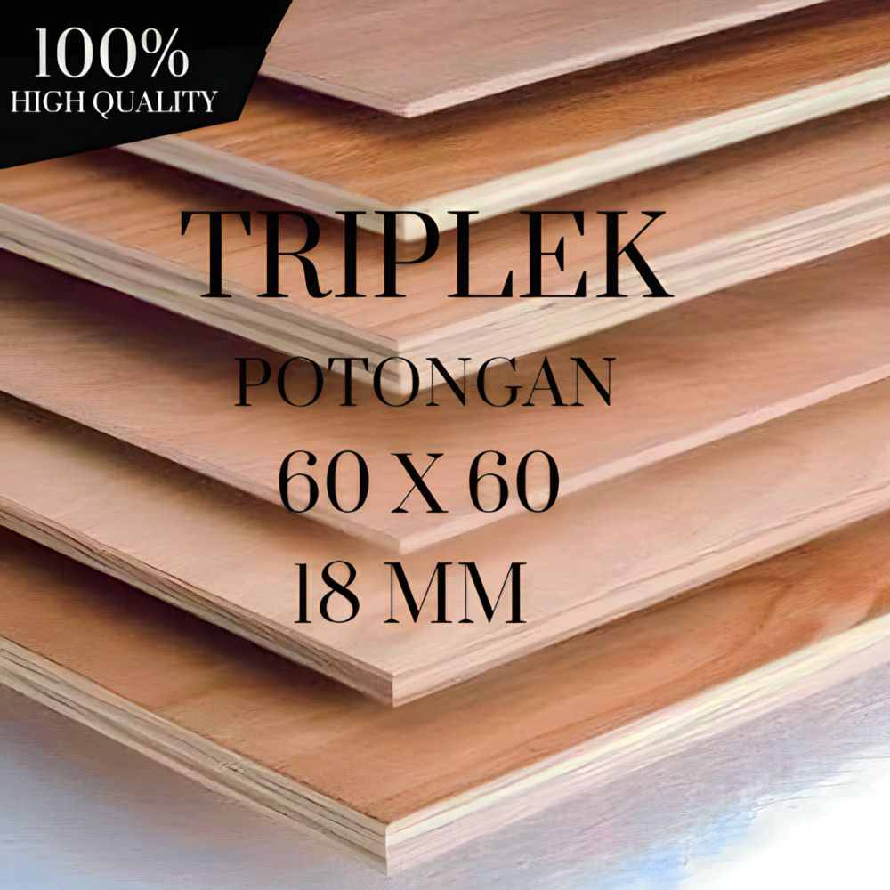 Jual Triplek/Multiplek Ukuran 60 x 60 Tebal 18 mm Multifungsi | Shopee Indonesia