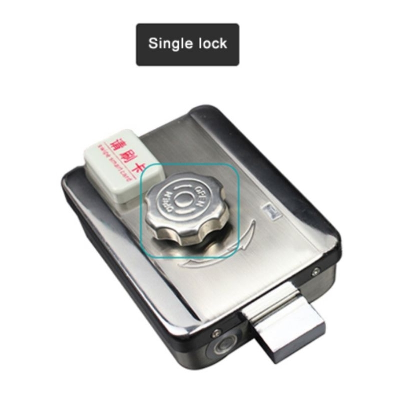 Jual Smart RFID 125khz Rim Lock Single Rim Lock Double Cylinder ...