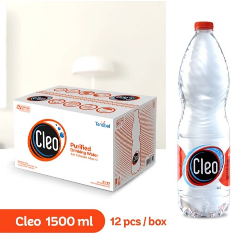 Jual CLEO BOTOL 1500ML 1 DUS ISI 12 BOTOL | Shopee Indonesia