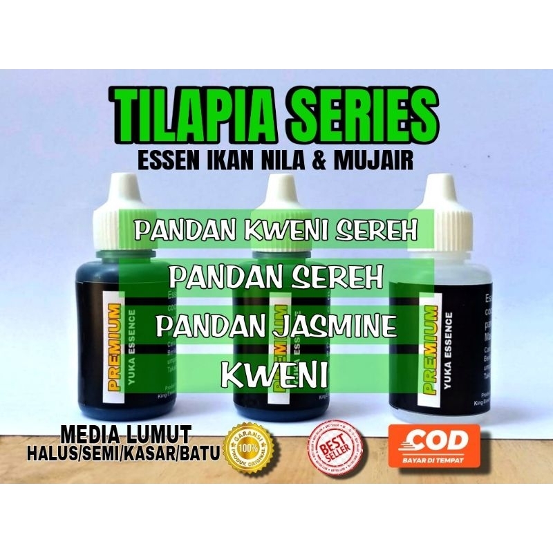 Jual ESSEN TILAPIA SERIES / essen nila mujair umpan lukut lumut / essen ...