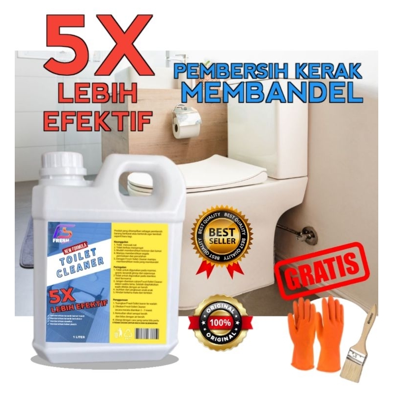 Jual New Formula FRESH TOILET CLEANER Cairan Pembersih Ketak Ketak Pada ...