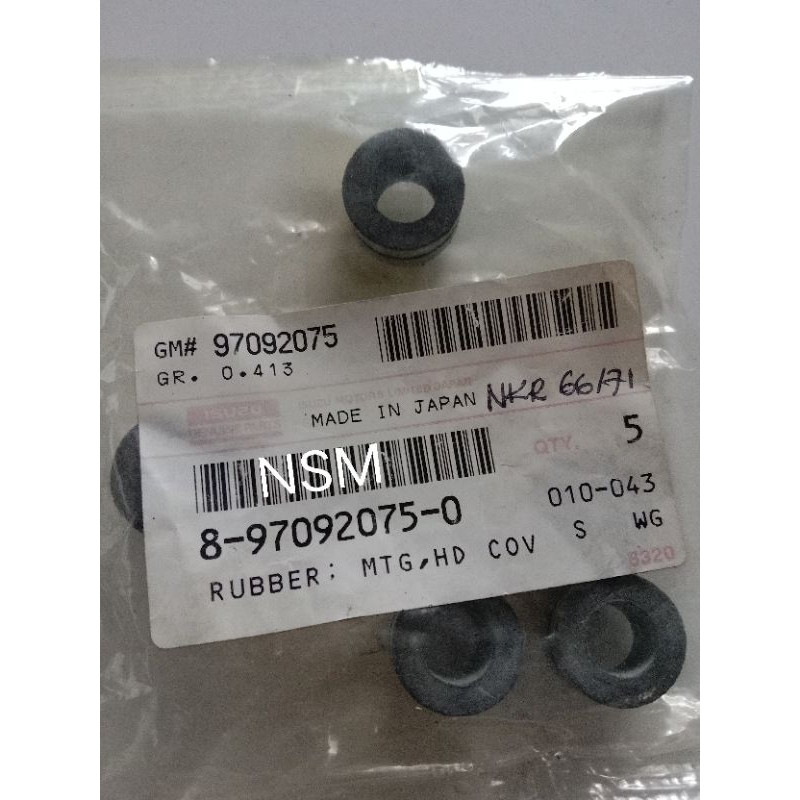 Jual RUBBER MTG HD COVER ISUZU ELF NKR66/NK71 ORIGINAL IMPORT JAPAN ...