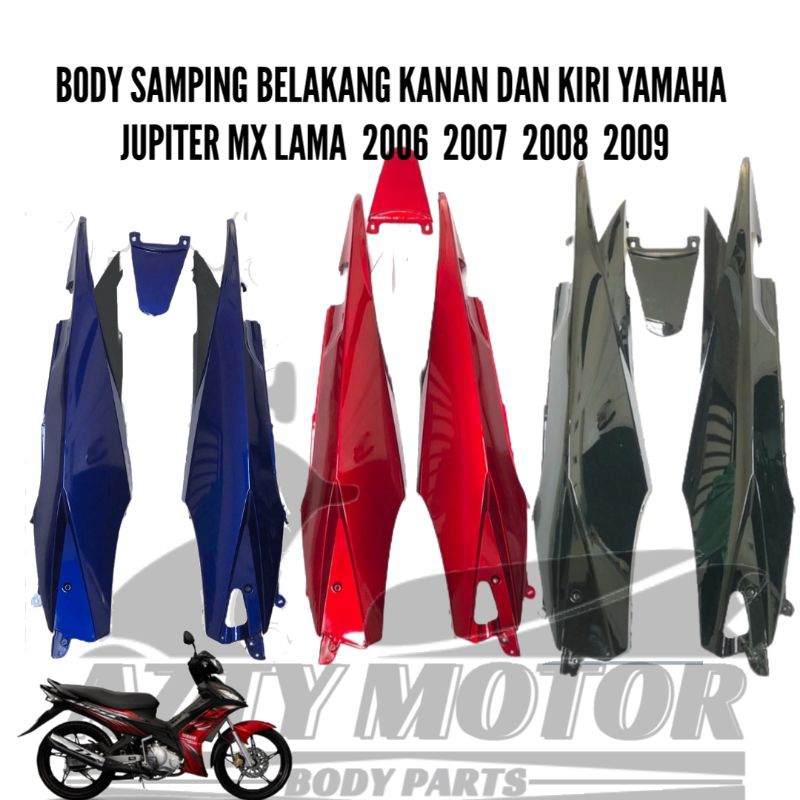 Jual BODY SAMPING BELAKANG KANAN DAN KIRI YAMAHA JUPITER MX OLD LAMA ...