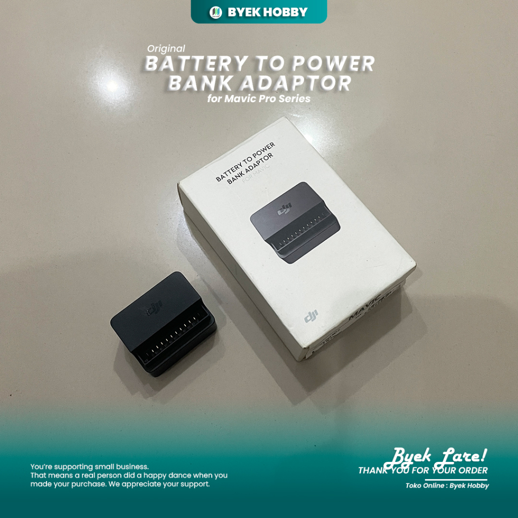 Jual Original Adapter DJI Mavic Pro Battery to Power Bank Adaptor ...