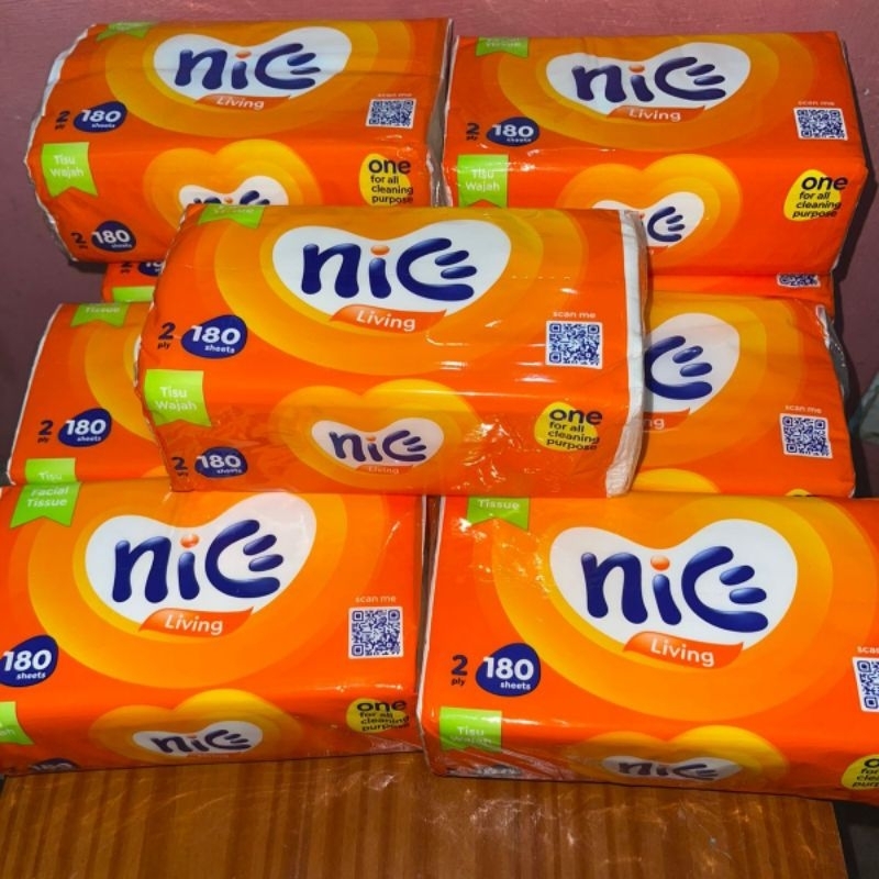 Jual PROMO TISSUE NICE 180 SHEET | TISUE NICE 180 SHEET | Shopee Indonesia
