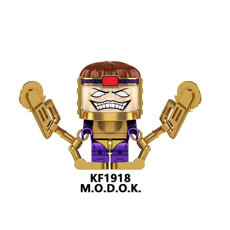 Jual Mini Action Figure Modok Villain Ant Man Marvel Brick Mainan Balok ...