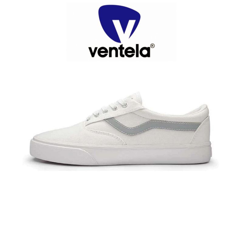 Jual Sepatu Ventela Distro All White Original [ VENTELA OFFICIAL ] | Shopee Indonesia