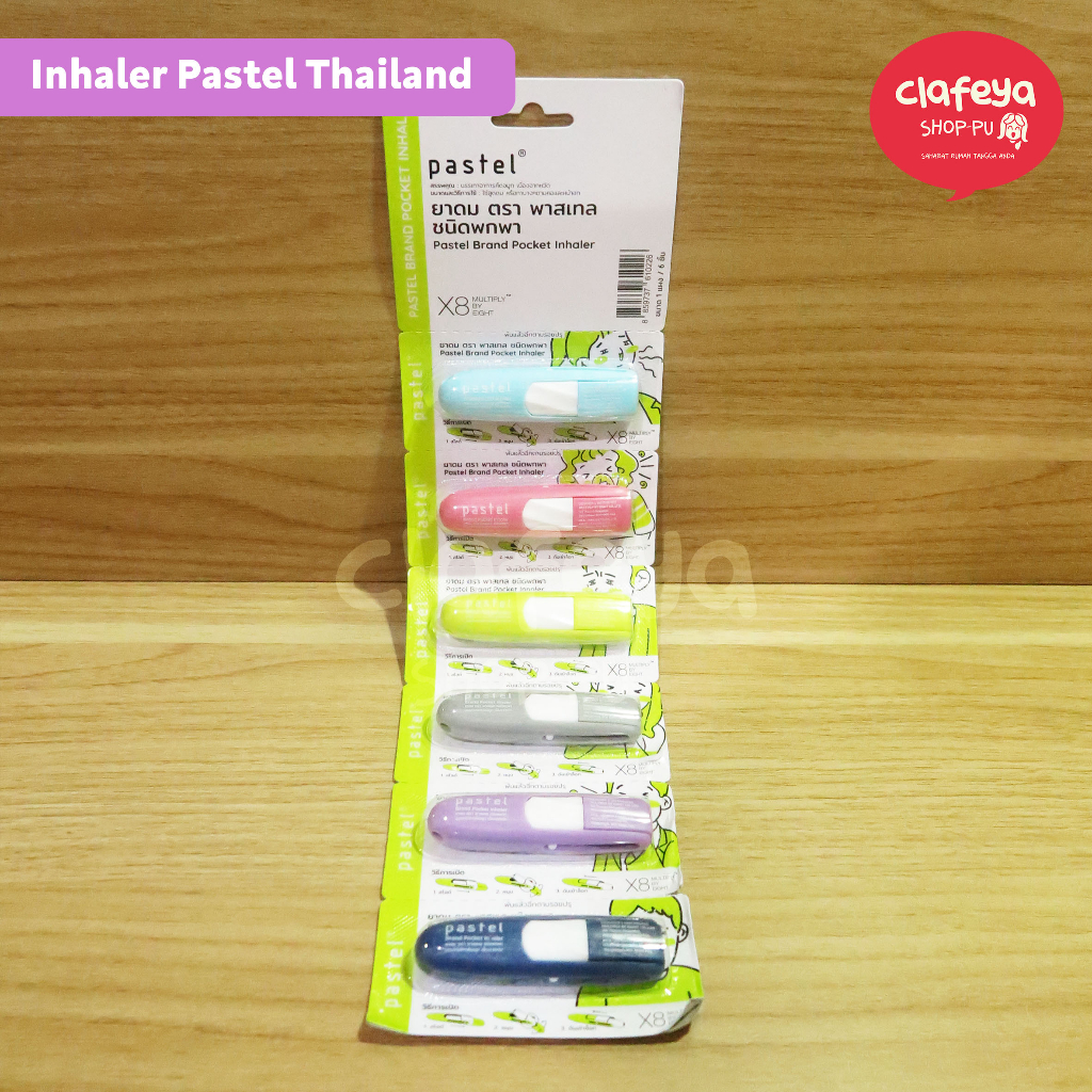 Jual Inhaler Pastel ori Thailand warna pastel | Shopee Indonesia