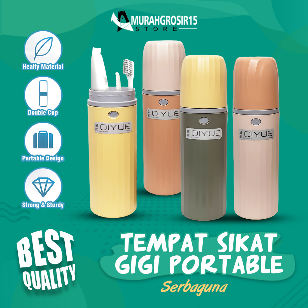 Jual TEMPAT SIKAT GIGI TRAVEL TABUNG PASTA ODOL POLOS TRAVELING TEMPAT ...