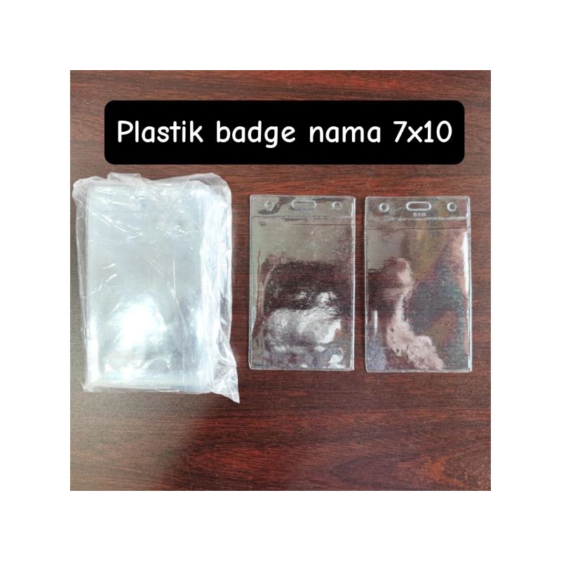 Jual plastik badge nama ukuran 7x10 | Shopee Indonesia