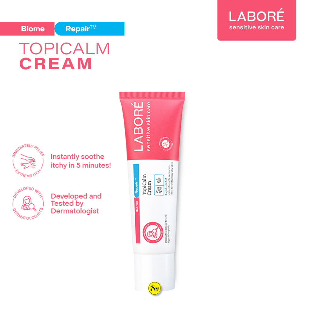 Jual Labore TopiCalm Cream Sensitive Skin Care BiomeRepair Cure Extreme ...