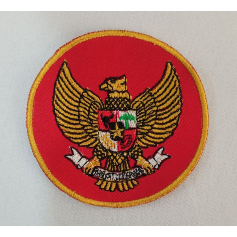 Jual LOGO BORDIR GARUDA BULAT / BORDIR KOMPUTER | Shopee Indonesia