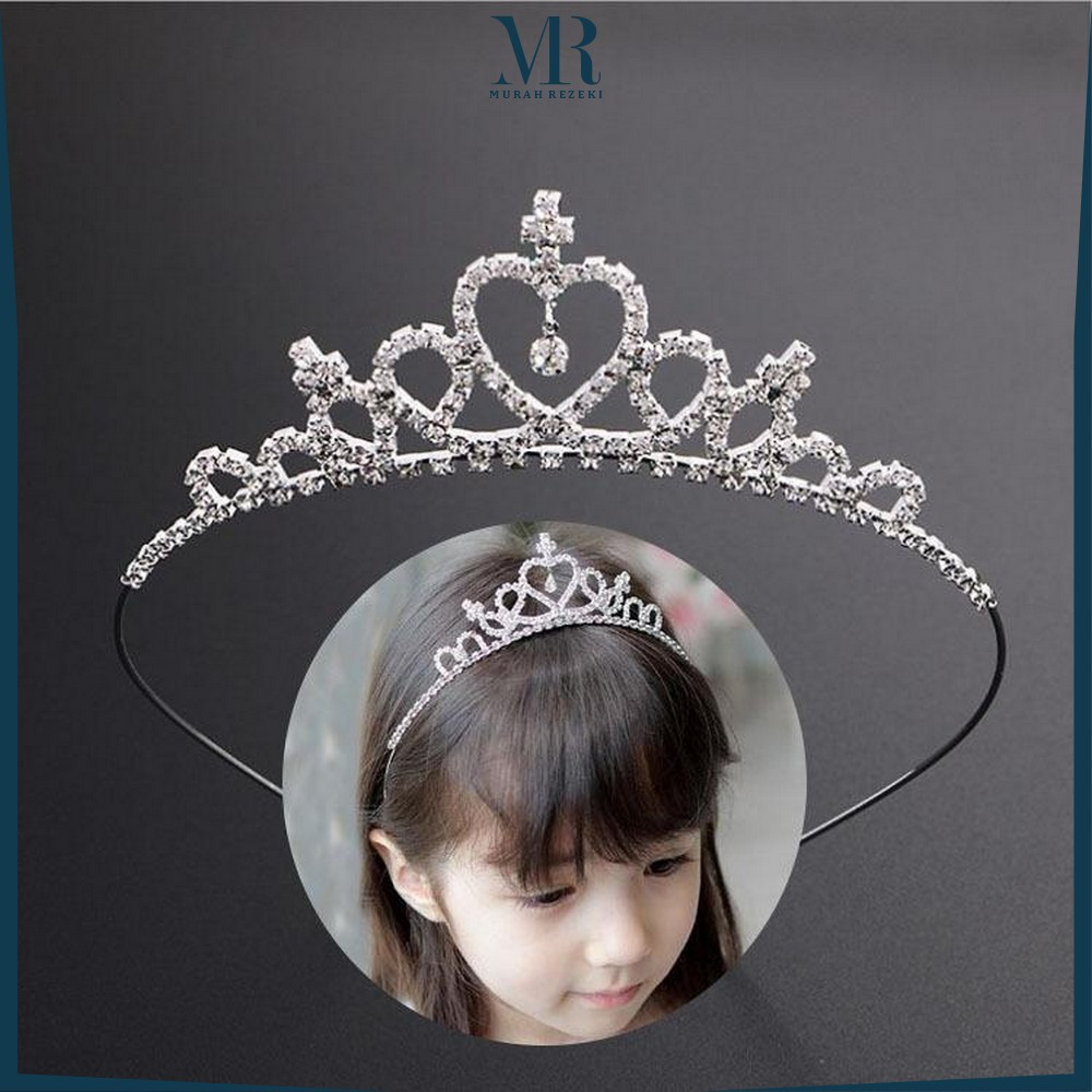Jual Mahkota Anak Perempuan Korean Style Bando Princess / Bando Mahkota ...