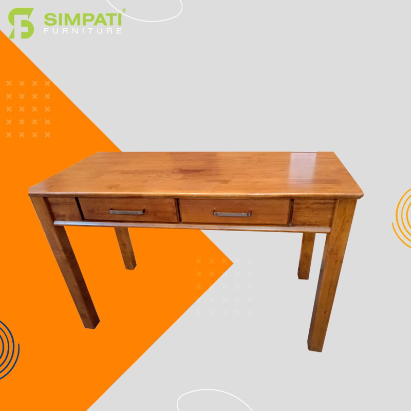 Jual Meja Tulis Kayu Solid (Khusus Jabodetabek) | Shopee Indonesia