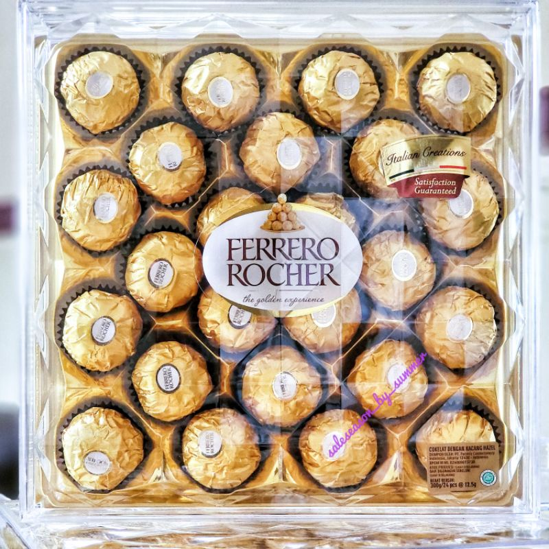 Jual Ferrero Rocher Cokelat T24 isi 24pcs | Shopee Indonesia