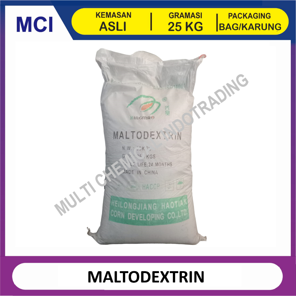 Jual (KHUSUS GOSEND/INSTANT) MALTODEXTRIN DE 10-12 - 1 BAG 25 KG ...