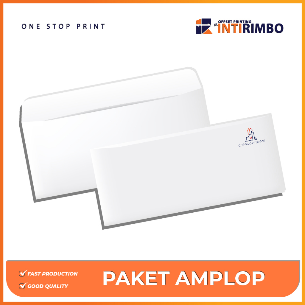 Jual Custom Paket Amplop / Amplop Putih | Shopee Indonesia