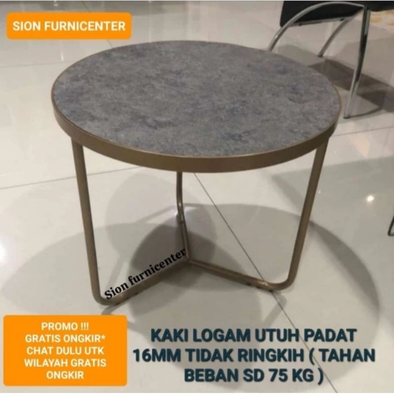 Jual meja tamu bulat kaki besi / meja tamu / coffee table bulat / round ... Jual meja tamu bulat kaki besi / meja tamu / coffee table bulat / round ...