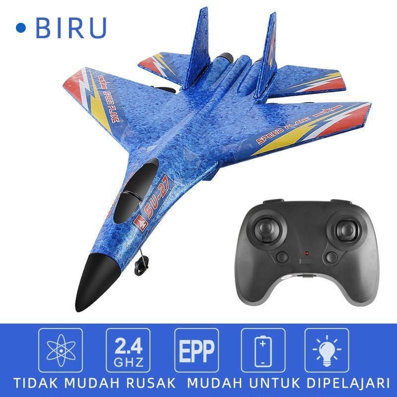 Jual Pesawat Terbang Remote Control.. RC Pesawat Terbang SU27 | Shopee ...
