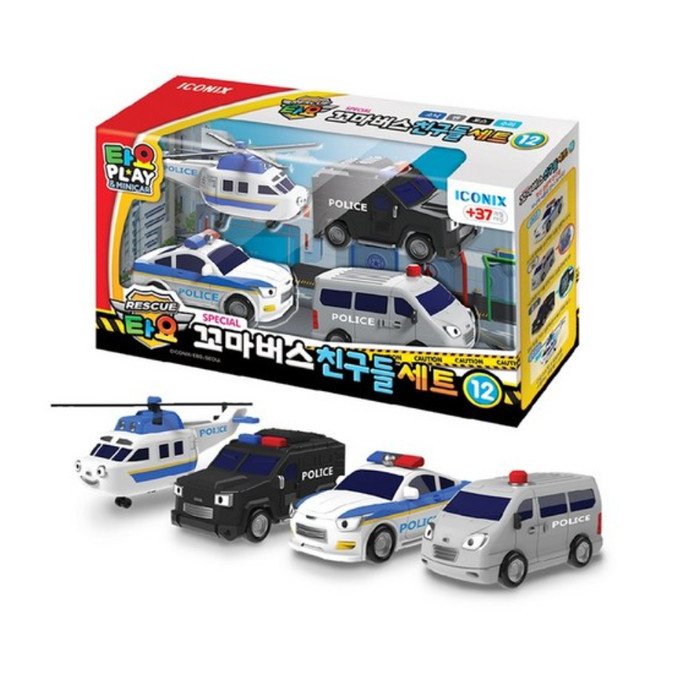 Jual Mainan Tayo The Little Bus Mini Tayo Friends TYT 123001-Mainan ...