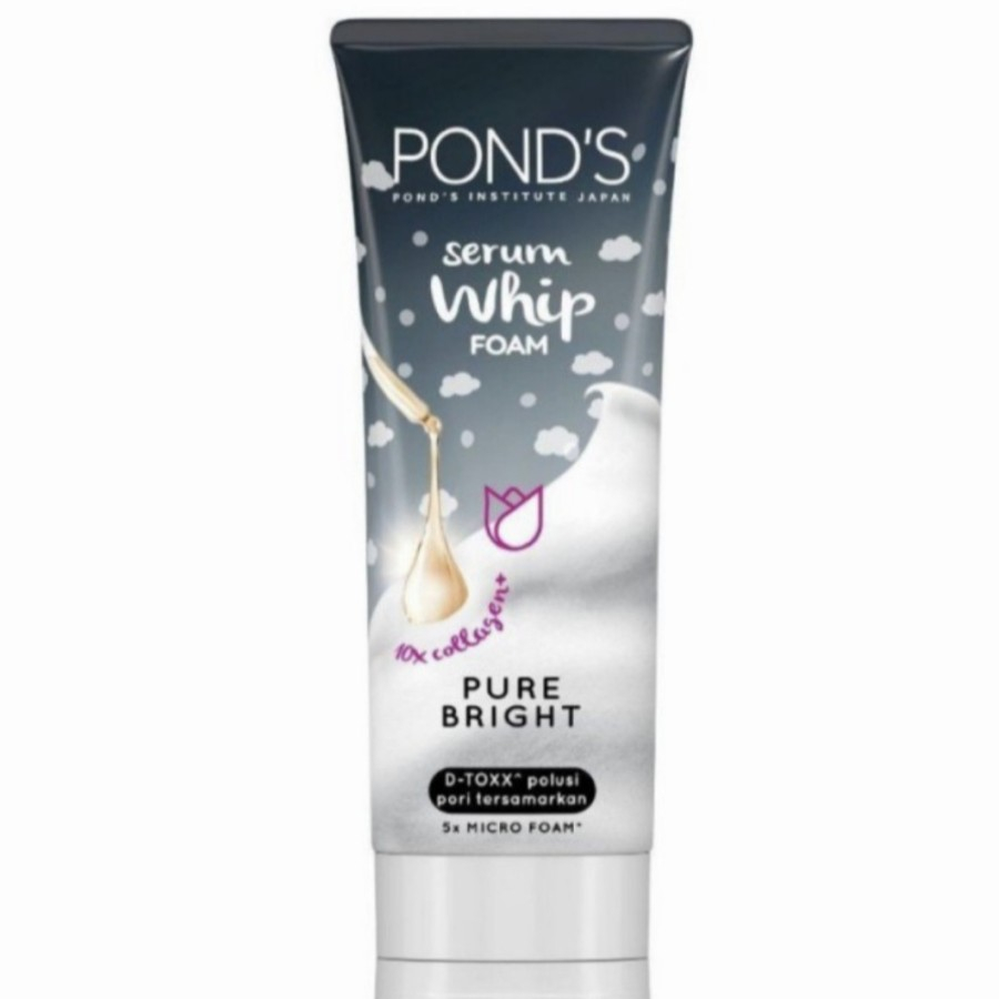 Jual Pond's Serum Whip Foam Pure Bright 100 Gram Sabun Wajah Ponds ...