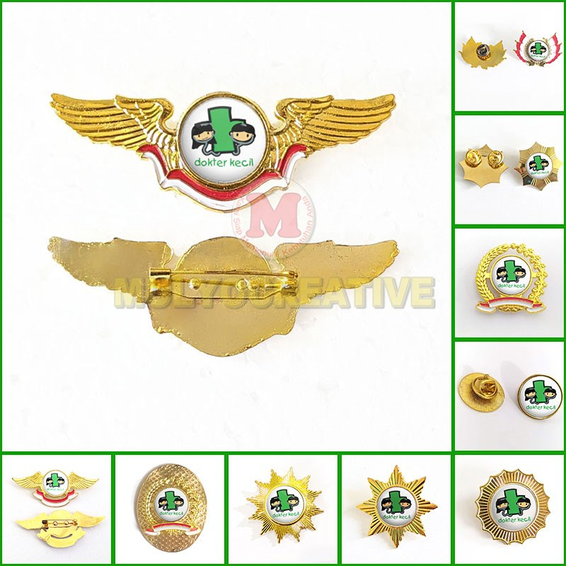 Jual Pin Dokter Kecil Pin Bros Wing Logo Dokter Kecil | Shopee Indonesia