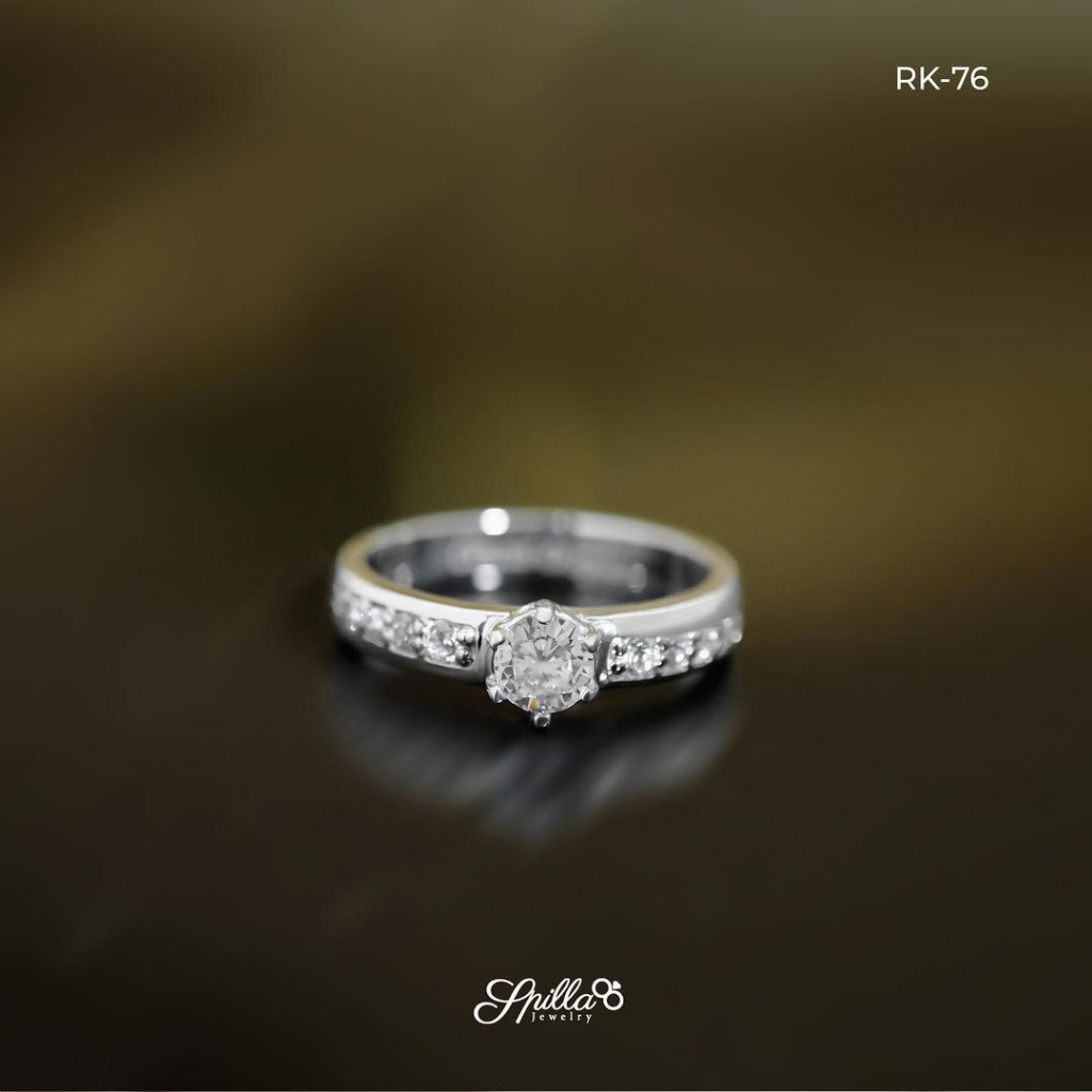 Jual SINGLE RING RK-76T SILVER | Shopee Indonesia