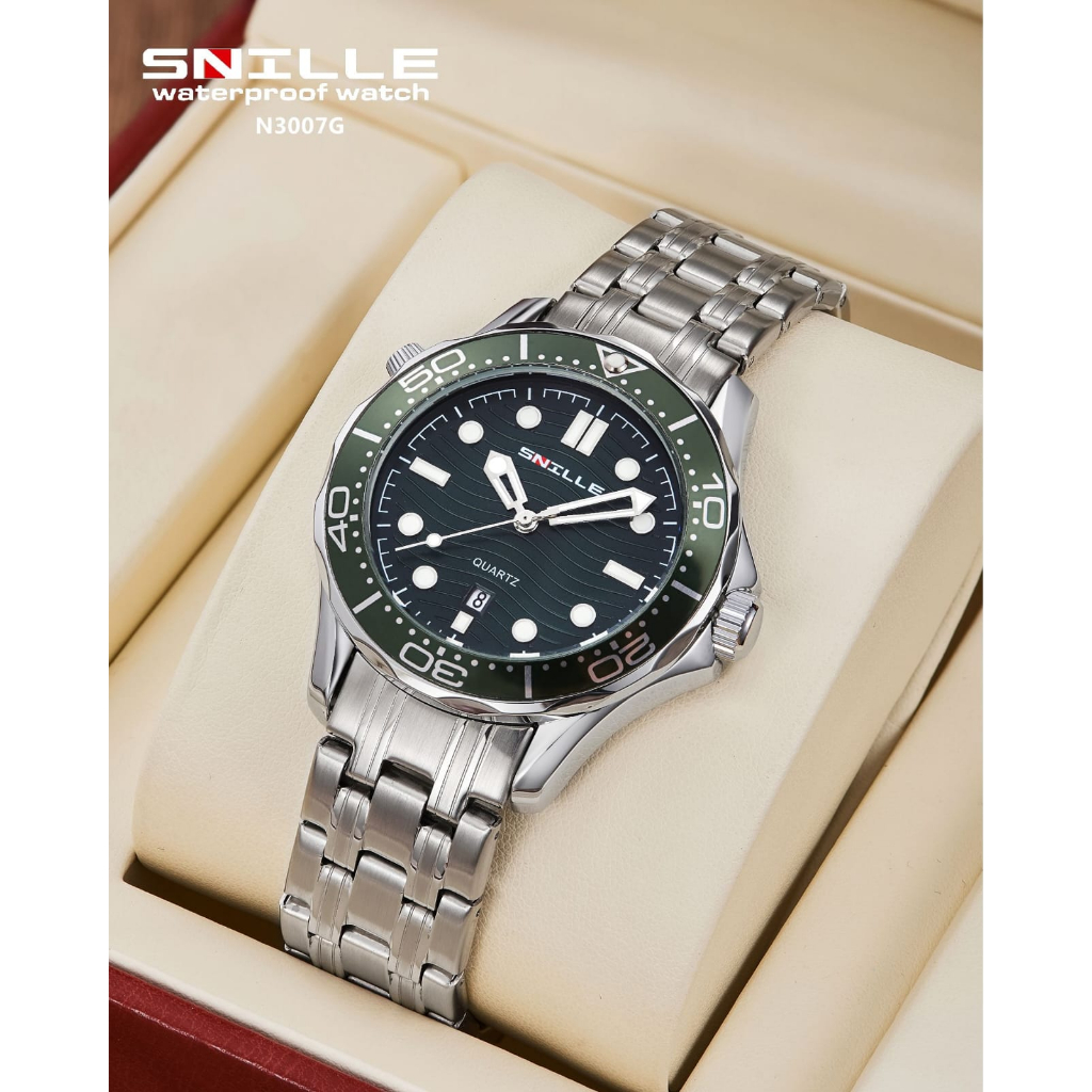 Jual JAM TANGAN SNILLE N3007G STAINLESS STEEL/JAM TANGAN FASHION PRIA STAINLESS STEEL /JAM ...