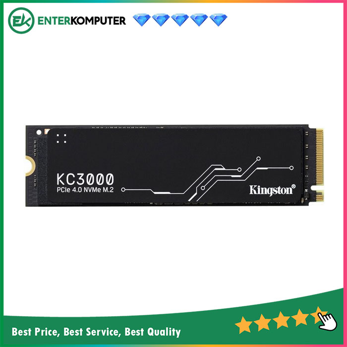 Jual Kingston KC3000 SKC3000D/2048G PCIe 4.0 NVMe M.2 2048GB / SSD ...
