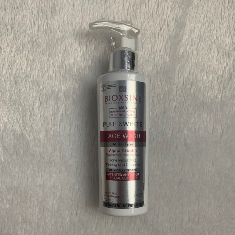 Jual [PRELOVED] Bioxsine Pure & White Face Wash | Shopee Indonesia
