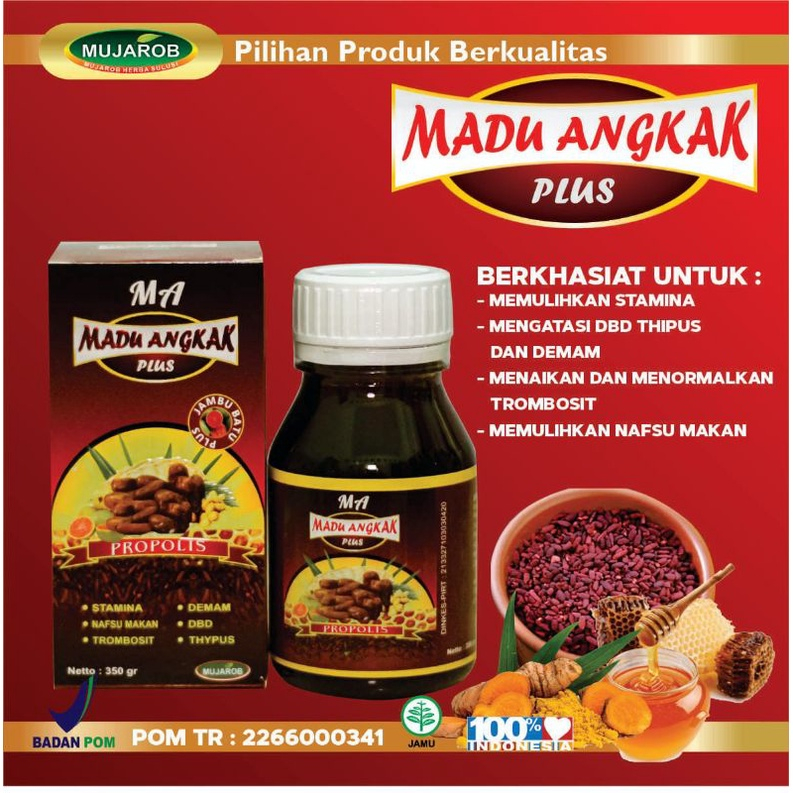 Jual Sari Kurma Angkak Madu Angkak Obat Demam DBD Obat Demam Types ...