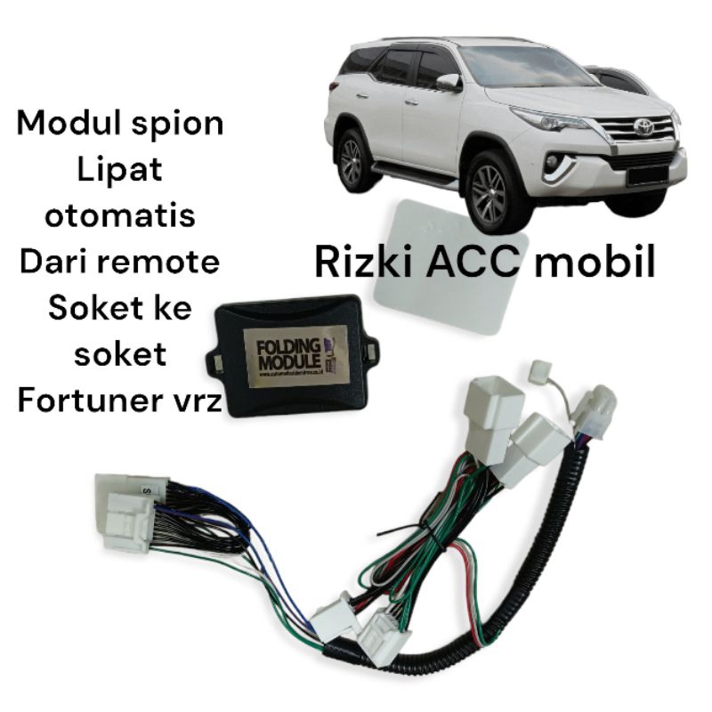 Jual modul spion lipat otomatis dari remote soket ke soket Fortuner vrz ...