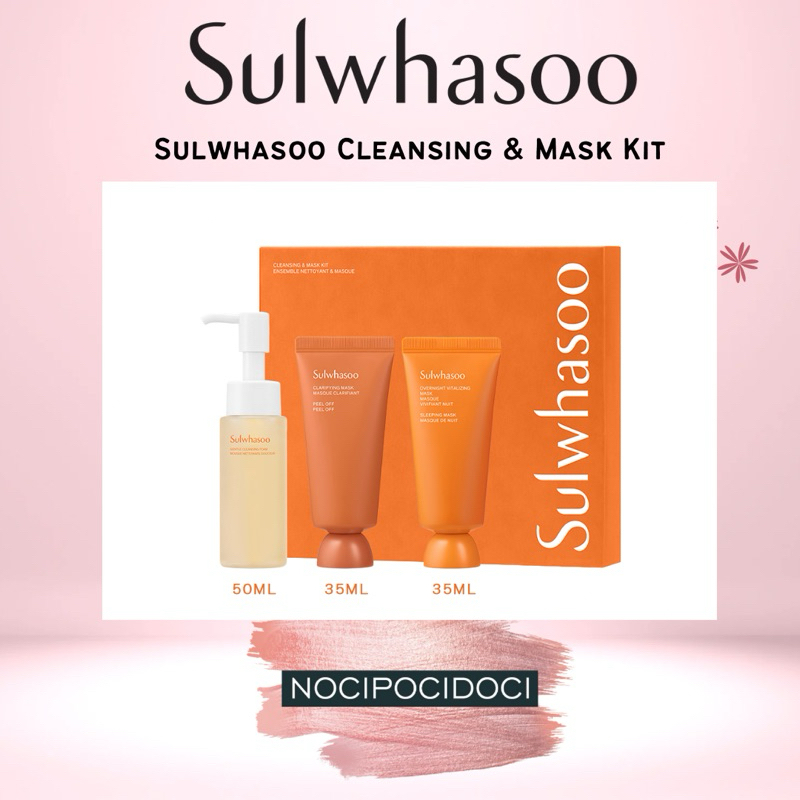 Jual Sulwhasoo Cleansing & Mask Kit | Shopee Indonesia