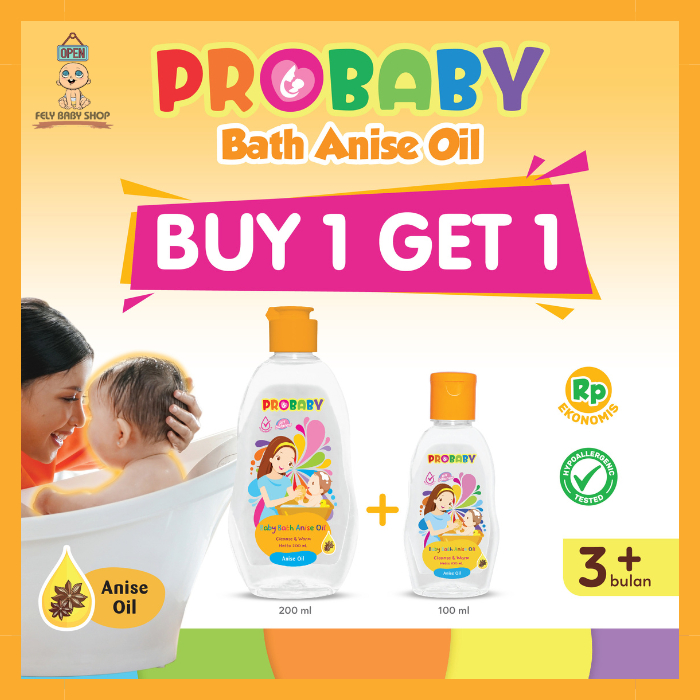 Jual Sabun Probaby Baby Bath Anise Oil 200ml Extra 100ml | Shopee Indonesia