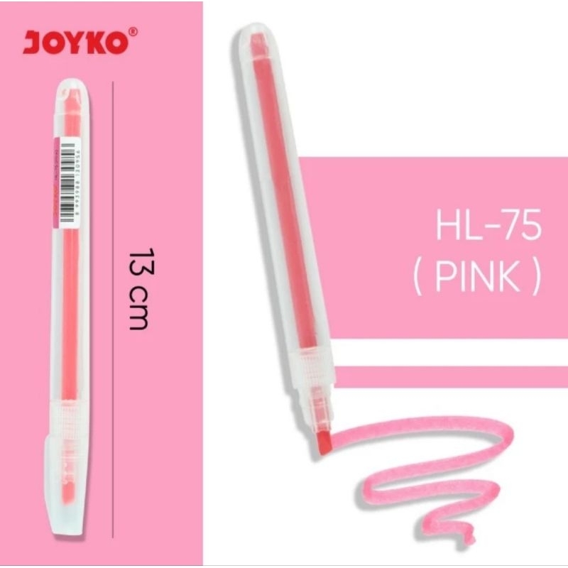 Jual Stabilo Highlighter Joyko HL 73 74 75 76 78 Pastel High Lighter ...