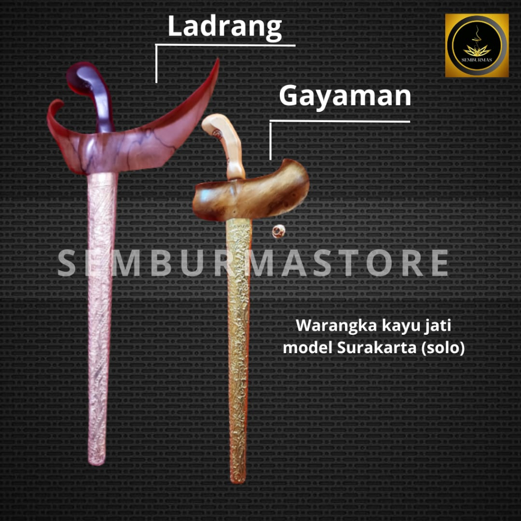 Jual Warangka Keris Garap Halus- Ladrang Dan Gayaman Surakarta (solo ...