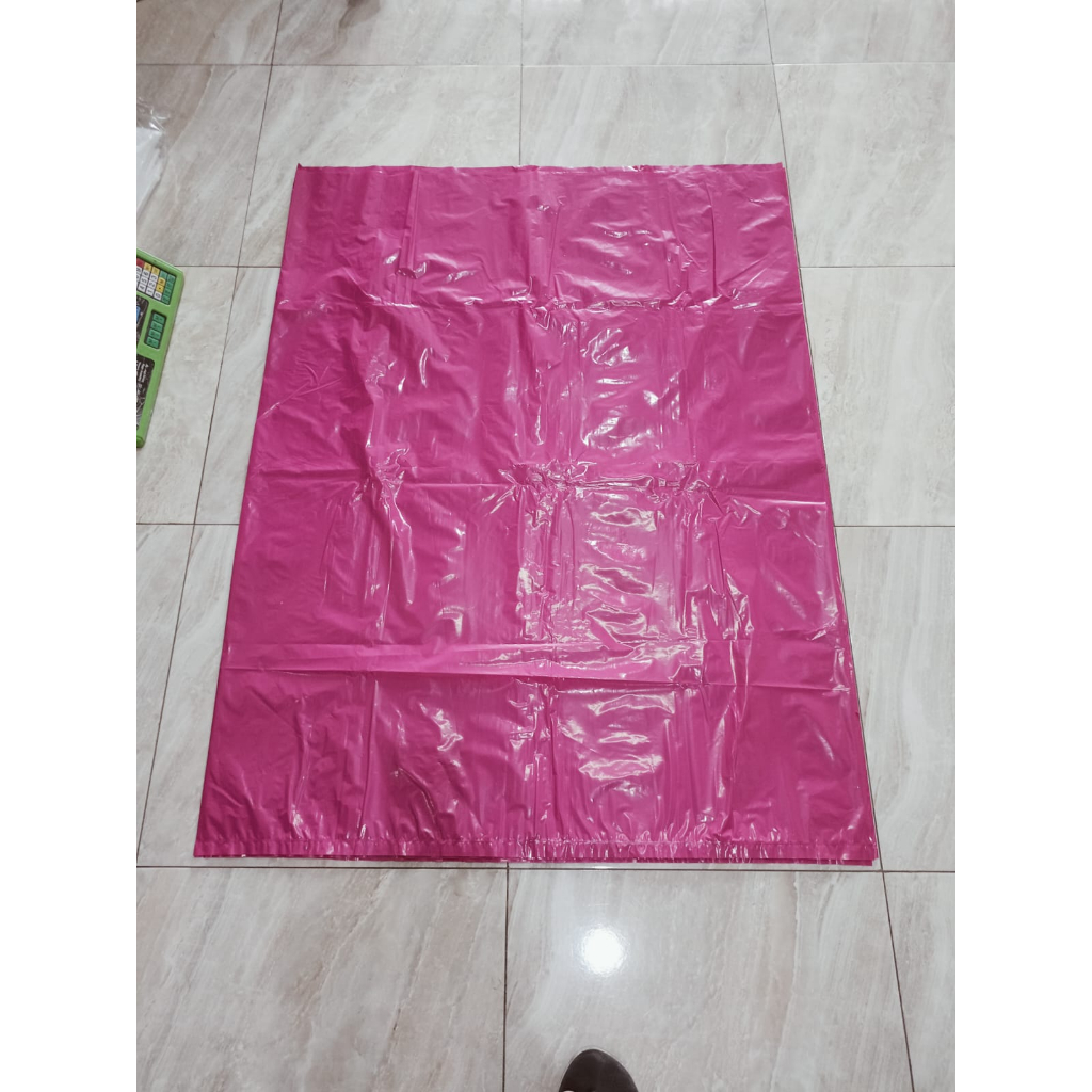 Jual Kantong Plastik Sampah Merah Muda PINK 90 x 120 Tebal 50 Micron ...