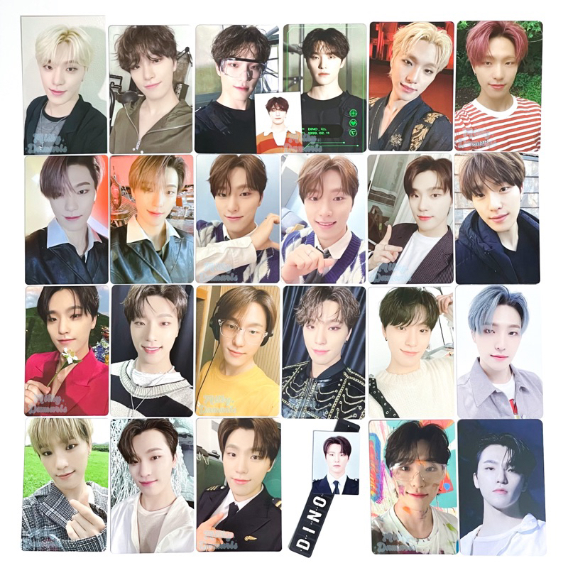 Jual (Ready Stock) Photocard Official Dino Seventeen • Pilot carat ...