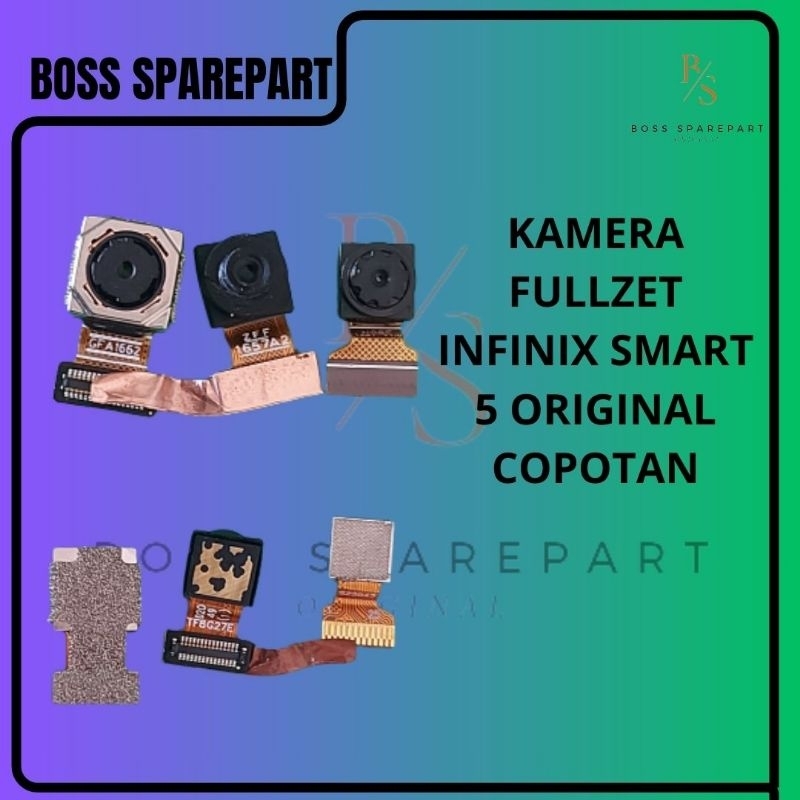 Jual KAMERA FULLSET DEPAN BELAKANG INFINIX SMART 5 ORIGINAL COPOTAN ...