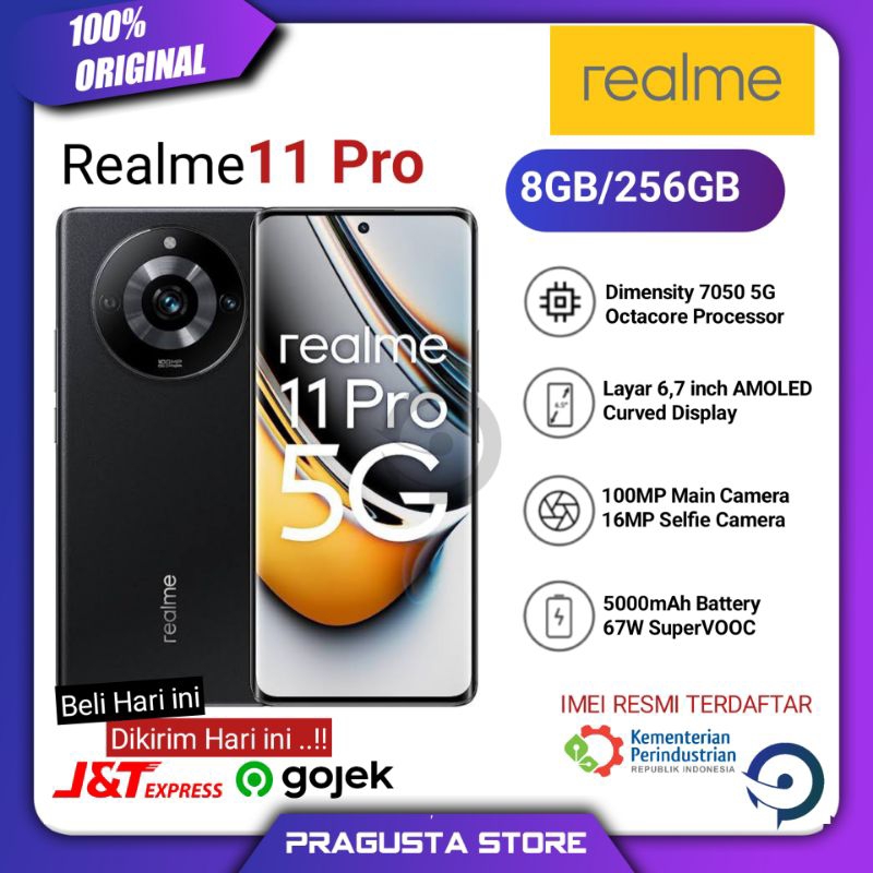 Jual REALME 11 PRO 8/256GB New 100% Garansi Resmi 1 Tahun | Shopee Indonesia