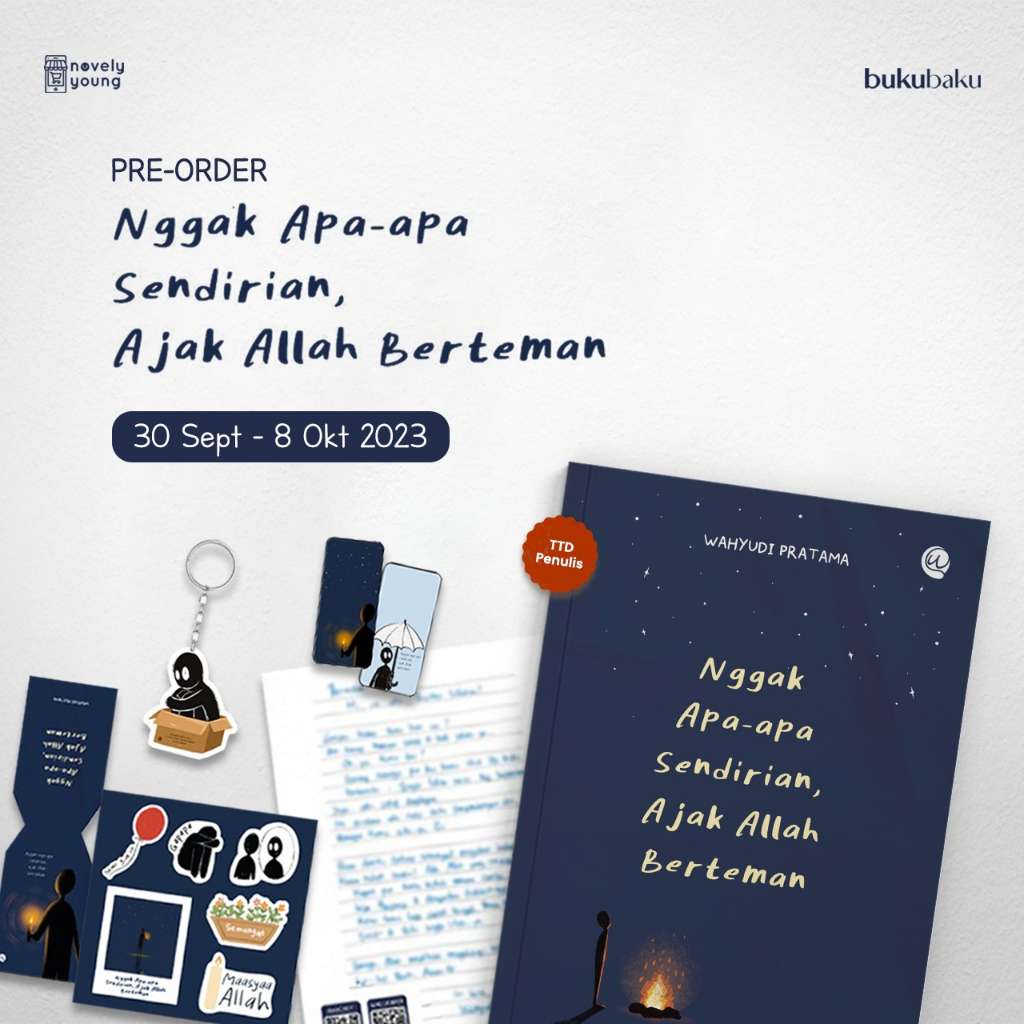 Jual Buku Nggak Apa-apa Sendirian, Ajak Allah Berteman - Wahyudi ...