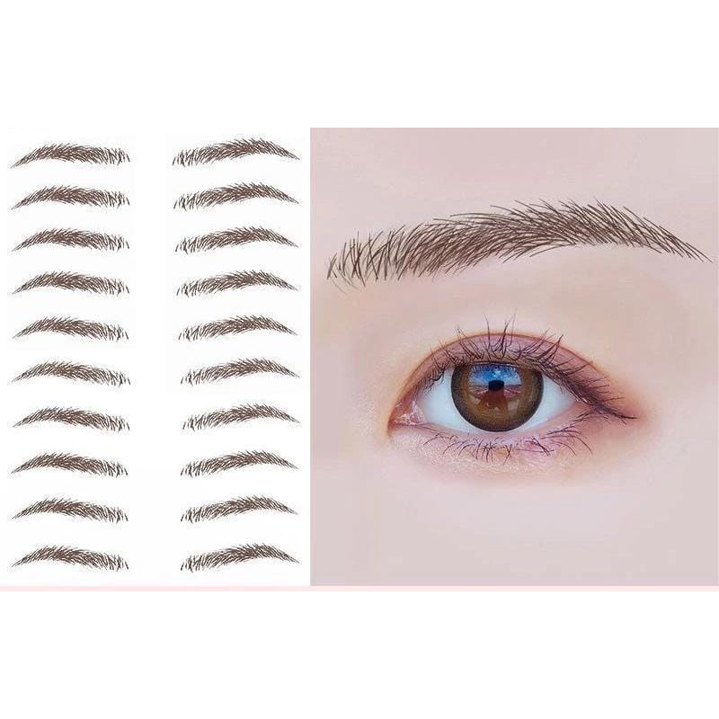Jual Korean Eyelash - 1 lembar Tato Alis / Sticker Alis / Cetakan Alis ...