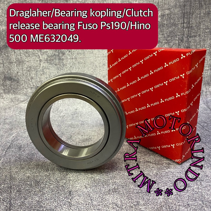 Jual Draglaher/Bearing Kopling/Clutch Release Bearing Fuso PS190/Hino ...