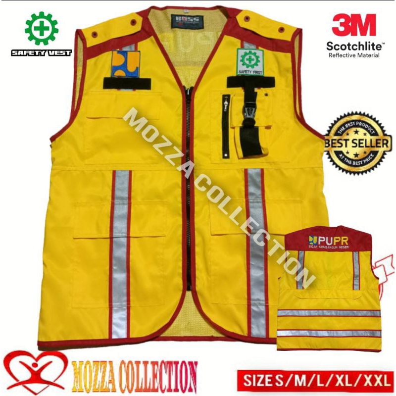 Jual ROMPI SAFETY PUPR 3M SCOTLITE TASLAN WATERPROOF PREMIUM-ROMPI ...