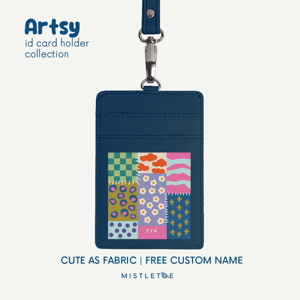 Jual Artsy Custom ID Card Holder - Lanyard - Name Tag | Shopee Indonesia