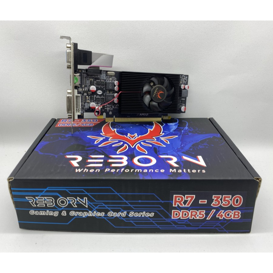Jual VGA REBORN R7 350 4GB DDR5 | Shopee Indonesia